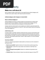 AI Beginners Guide 2025 | PDF