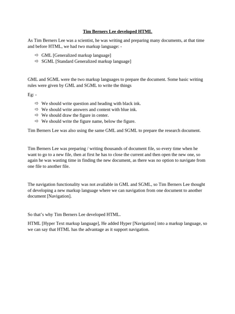 Introduction to HTML | PDF