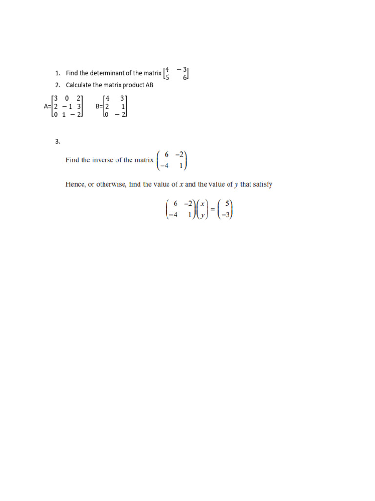 Matrices and Transformations in Grade 9 | PDF