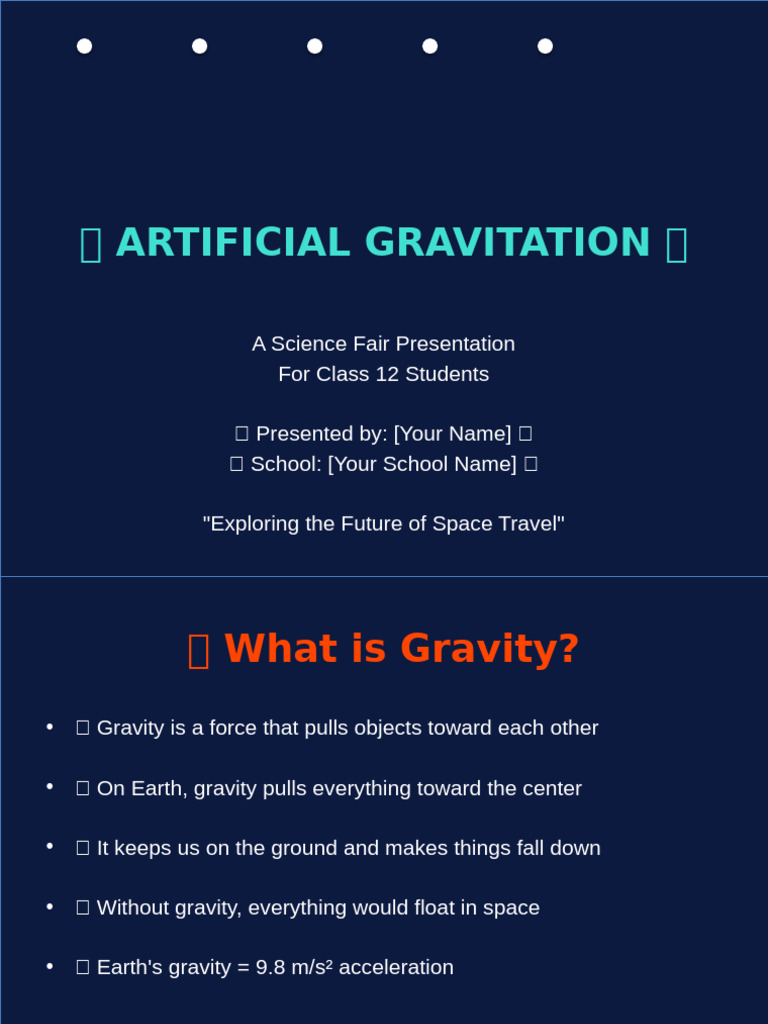 Enhanced Artificial Gravitation Presentation | PDF | Gravity ...