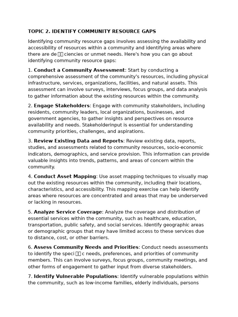 Lo 2 Comm Resources | PDF | Sustainability | Capacity Building