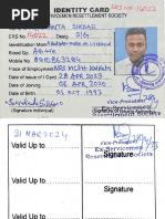 UN ID Card Request Form | PDF | Identity Document | National Security