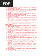 Lancer Rules Quick Reference Guide | PDF | Naval Mine