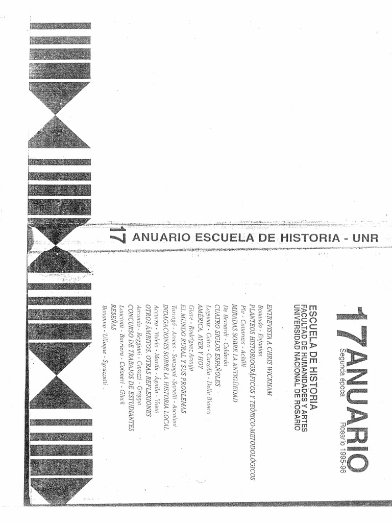T4 - Cattaruzza, A - Entre El Analisis de La Producción Academica | PDF