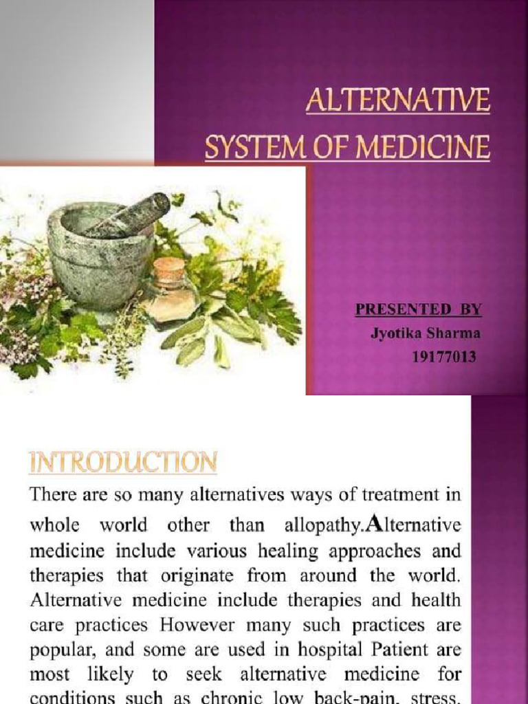 Alternative System | PDF
