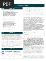 Poetry Revision - SONG - LOVE ARMED (APHRA BEHN) | PDF | Poetry | Love