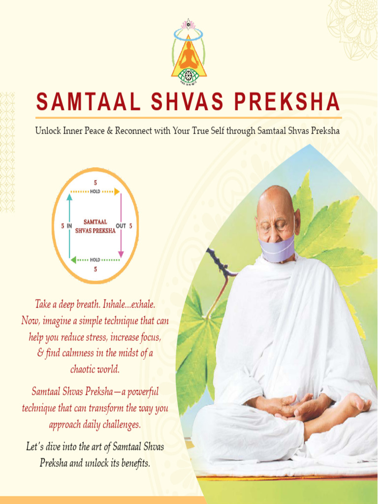 Samtaal Shvas Preksha | PDF | Breathing | Relaxation (Psychology)