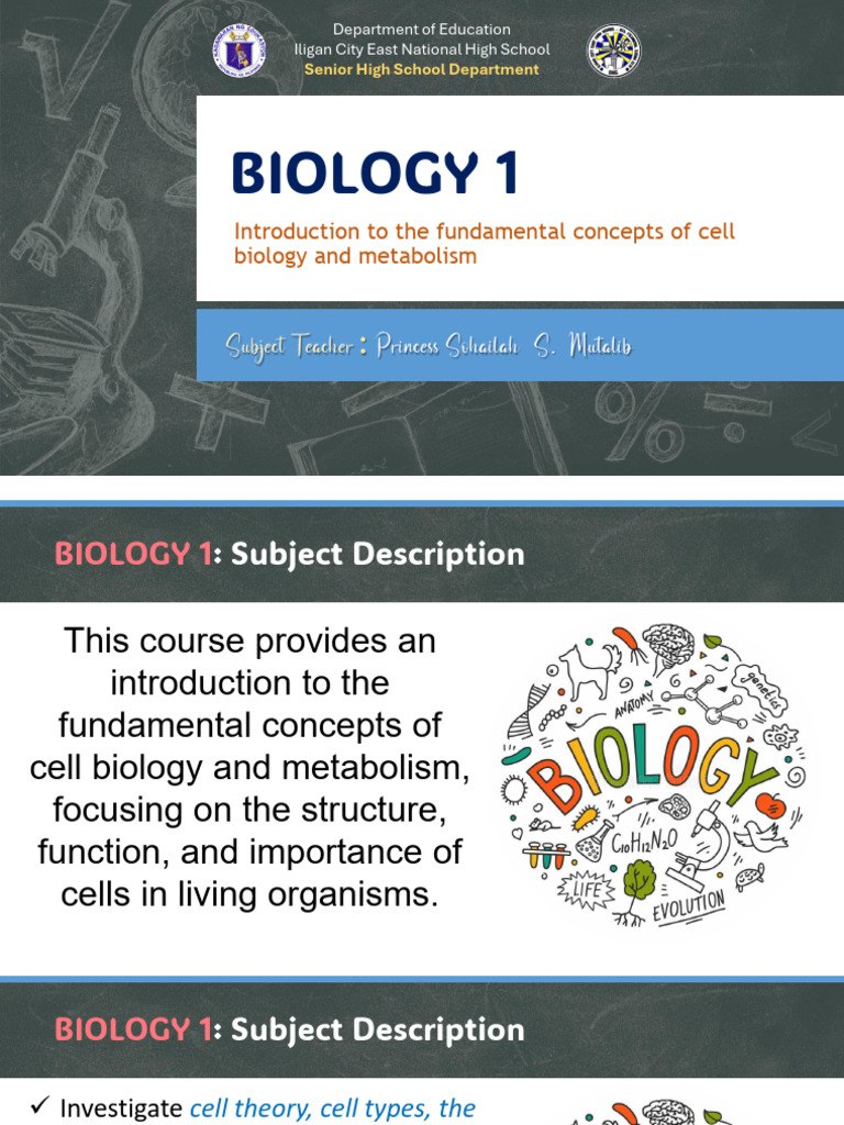 Bio1 q1 Lesson 12 Cell Theory Cell Structure and Function | PDF | Endoplasmic Reticulum ...
