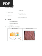 Two-Toned Pillowcase Project Plan | PDF