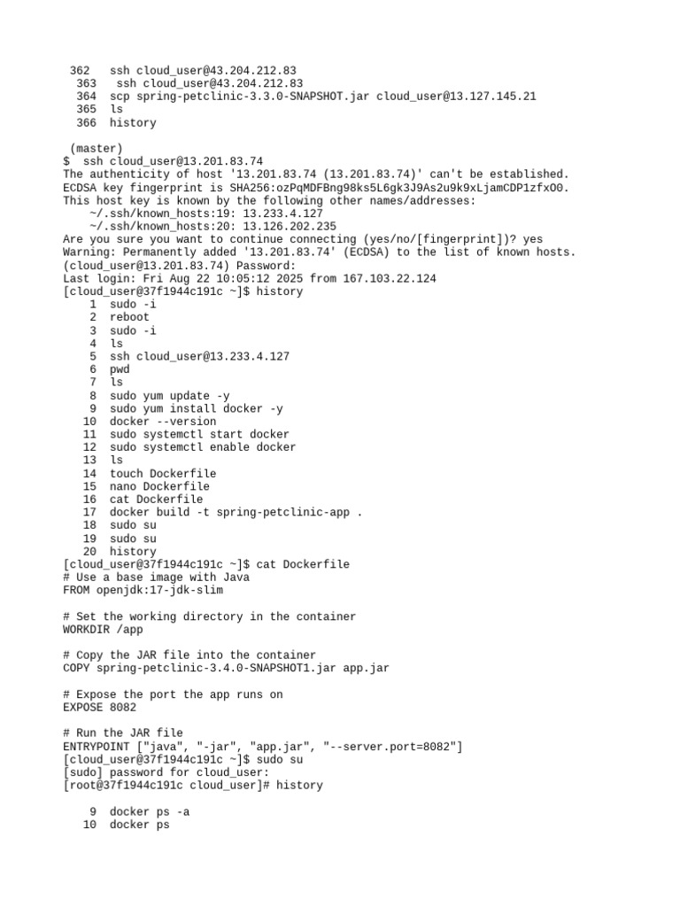 Docker Hands On | PDF | Sudo | Secure Shell