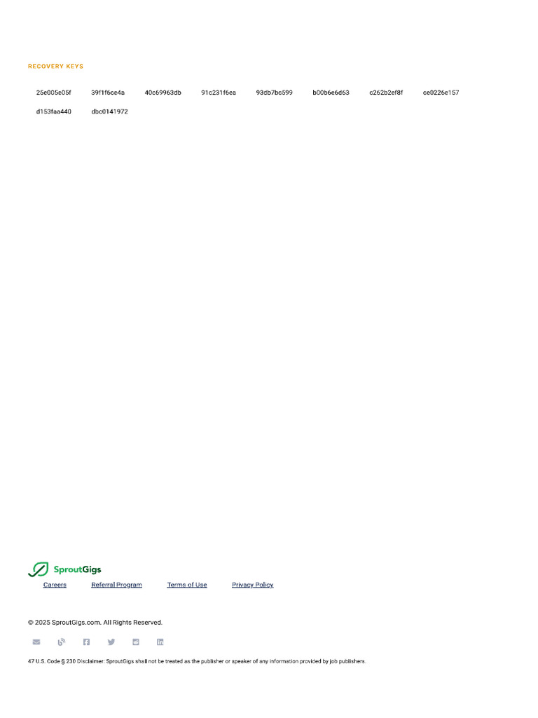 Sprout Gigs RC | PDF