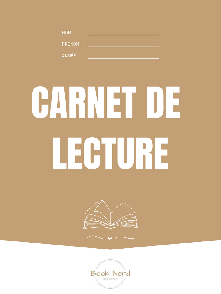 Carnet de lecture et suivi des livres | PDF
