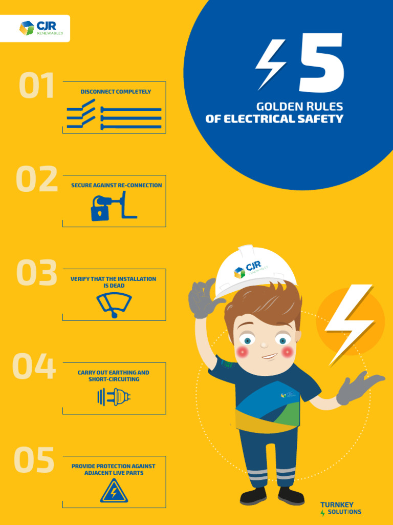 5 Golden Rules of Electrical Safety | PDF