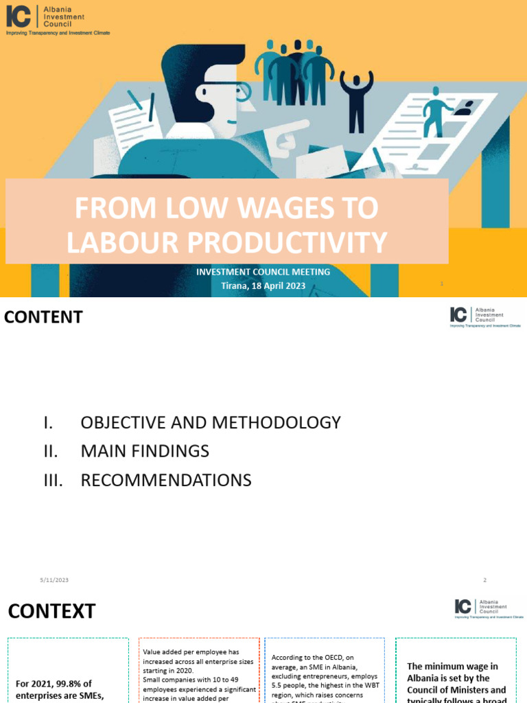 En PPT Presentation From Low Wages To Labour Productivity | PDF ...