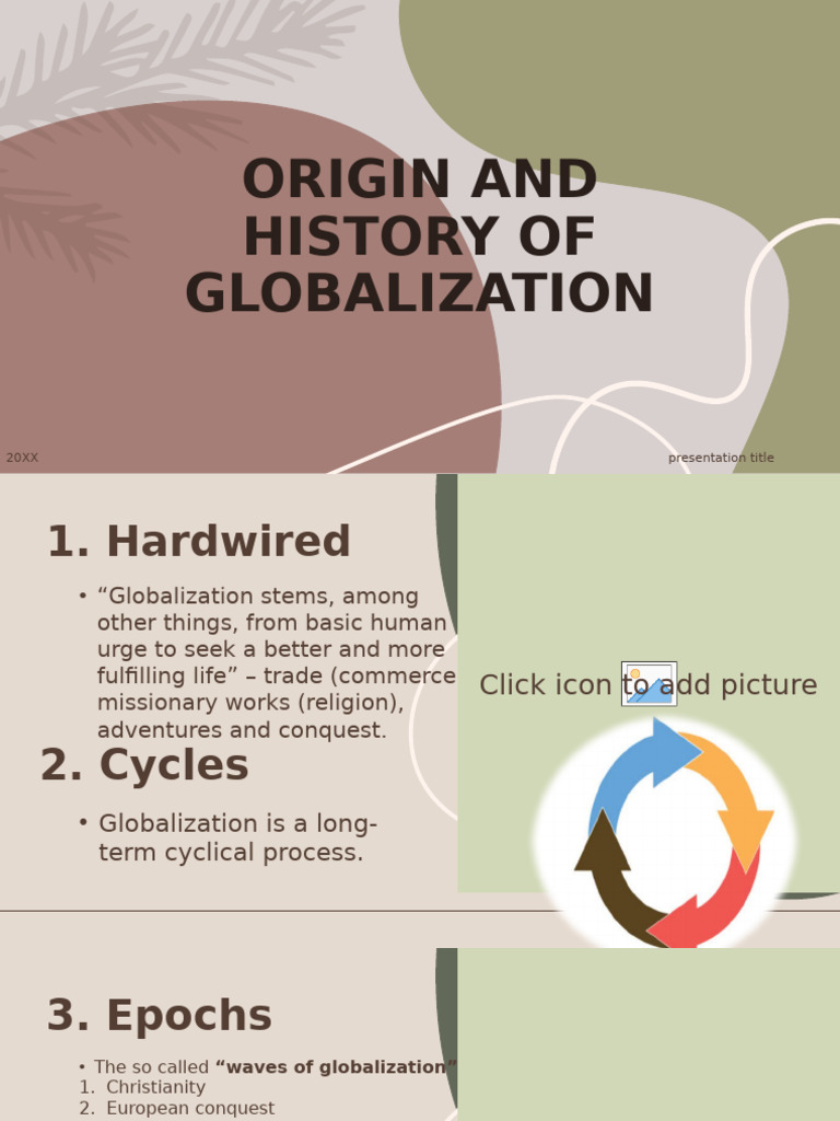 History and Impact of Globalization | PDF