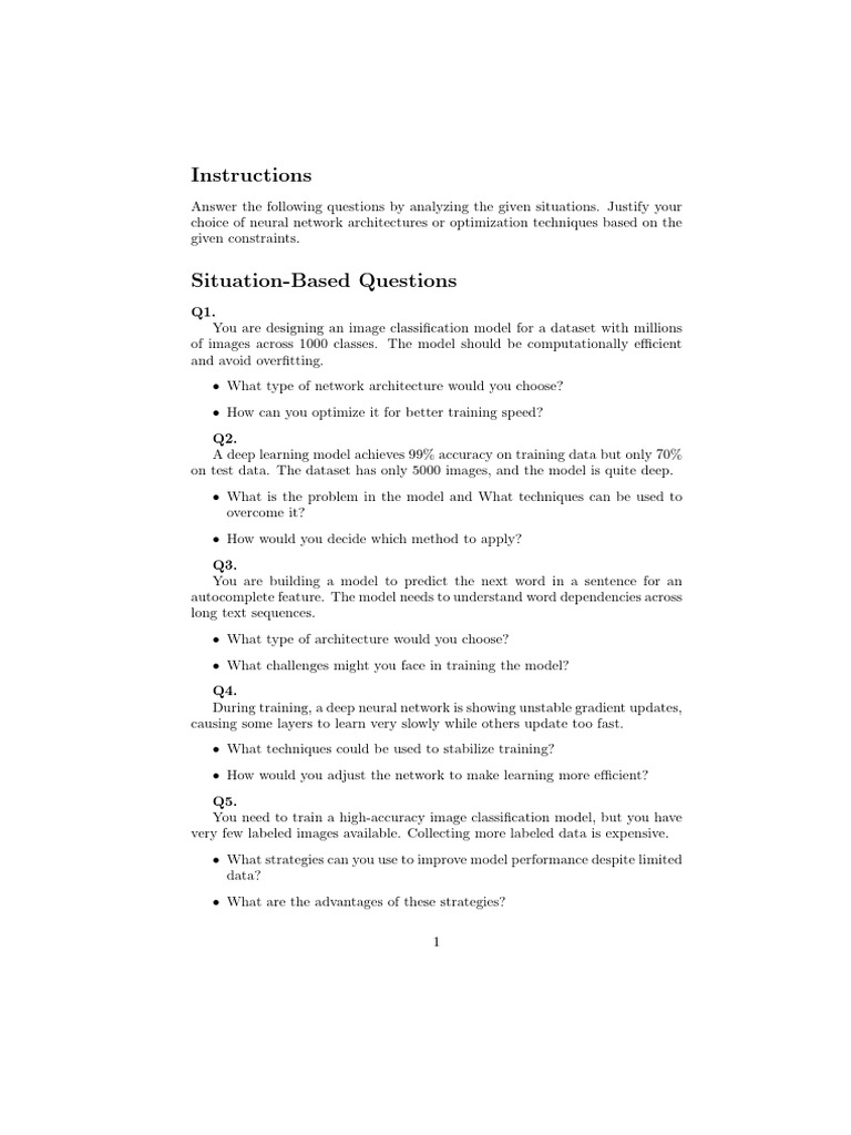 Neural Network Design Strategies Explained | PDF | Deep Learning ...