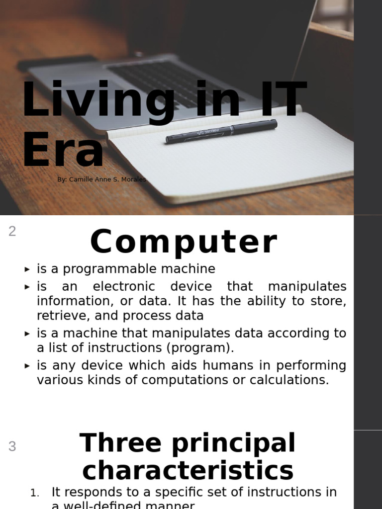 History of Computers in the IT Era | PDF | Computing | Office Equipment