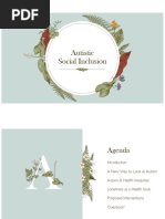 Autistic SPACE Framework for Healthcare | PDF | Autism Spectrum ...