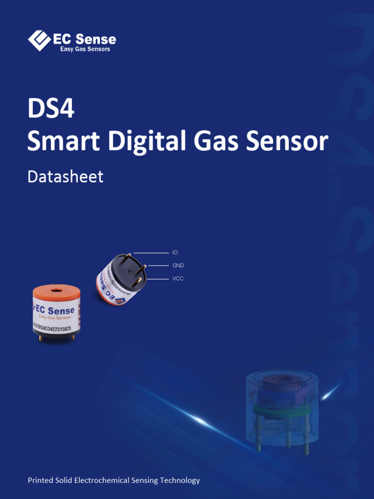 DS4 Smart Digital Gas Sensor Overview | PDF | Sensor | Calibration