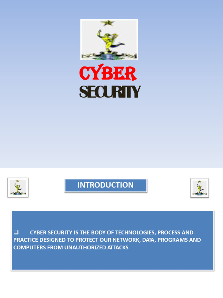 Cyber Sec Presentati On | PDF | Security | Computer Security