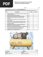 Checklist Compressor | PDF