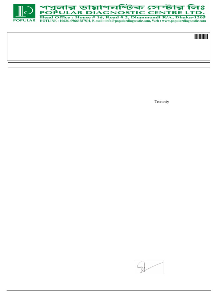 Vitamin D Test Results for Mrs. Shima | PDF