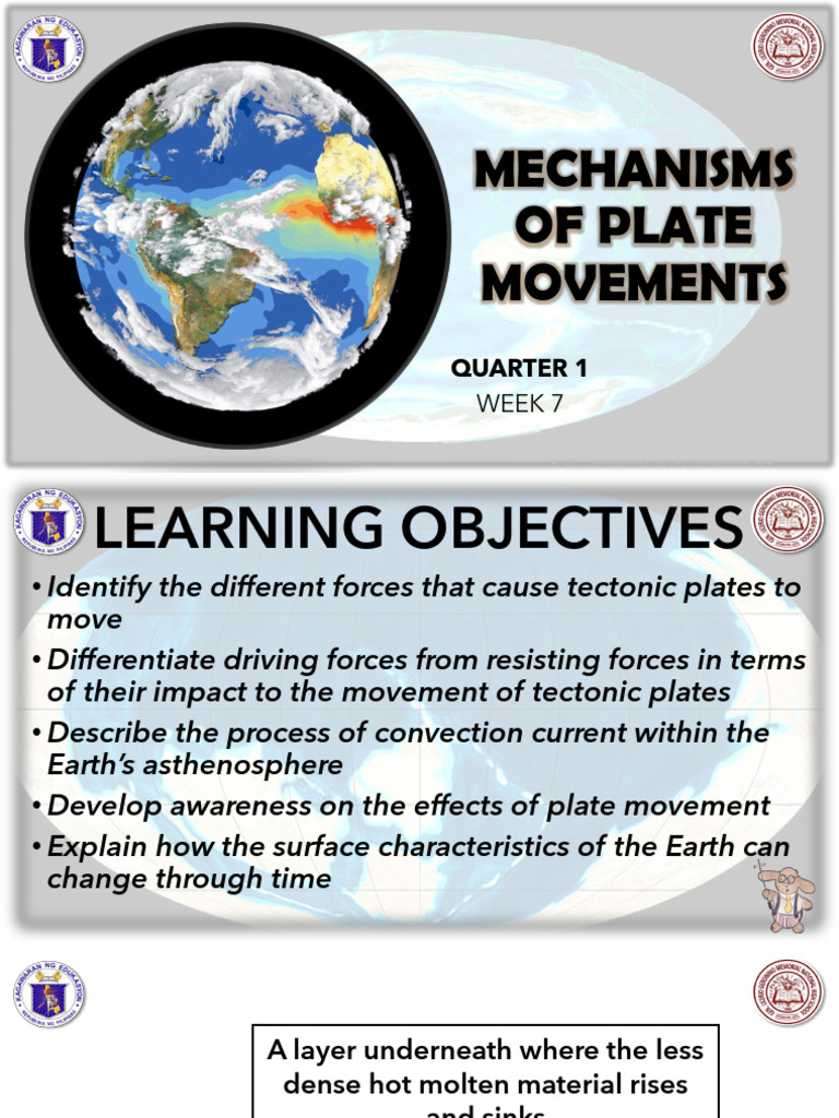 Forces Driving Tectonic Plate Movement | PDF | Plate Tectonics | Geophysics