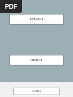 Nobela Kahulugan | PDF