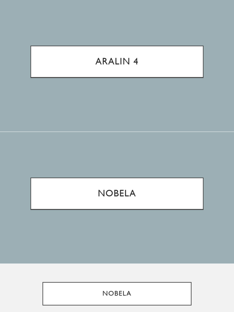 4 - Nobela | PDF
