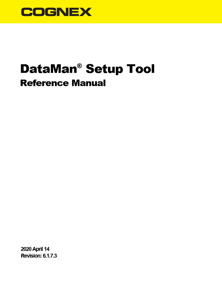DataMan Setup Tool User Guide | PDF | License | Computer File