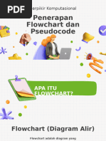 Modul 2 - Flowchart Dan Pseudocode Program Materi | PDF | Metode & Bahan Ajar | Komputer