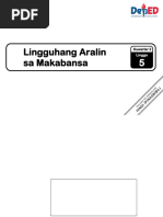 LAS Makabansa-2 Q3 Week-1 | PDF