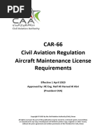 Aircraft Maintenance Engineer License Guide | PDF | Aviation | Aircraft