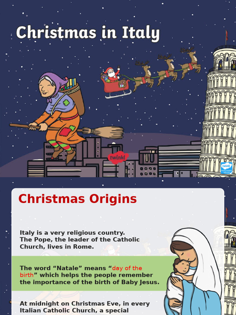 T T 2548813 Christmas in Italy Powerpoint | PDF | Christmas | Christmas ...
