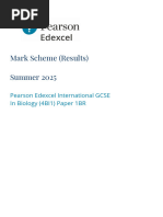 IG Chemistry - Mark Scheme 1C (Nov 2024) | PDF | Molecules | Chemical Bond