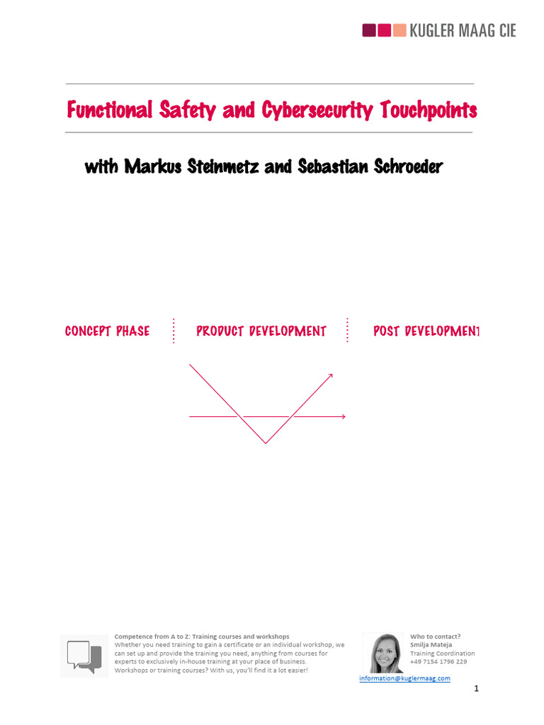 Training on Functional Safety & Cybersecurity | PDF | Risk | Computer ...