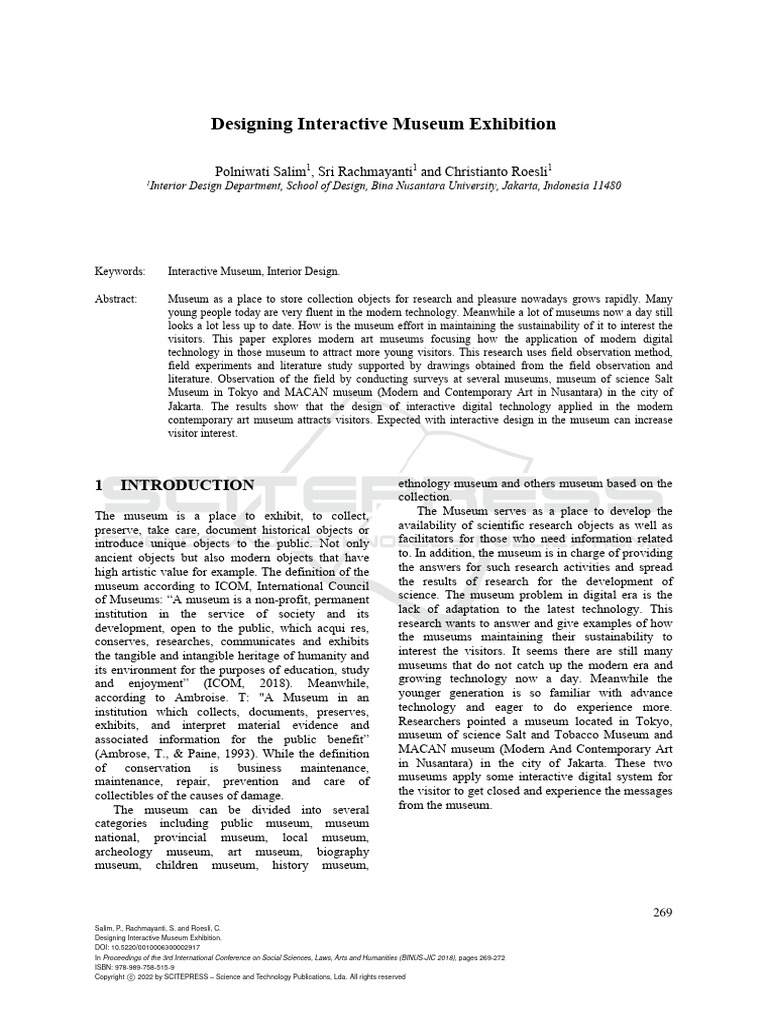 100063 | PDF | Museum | Communication