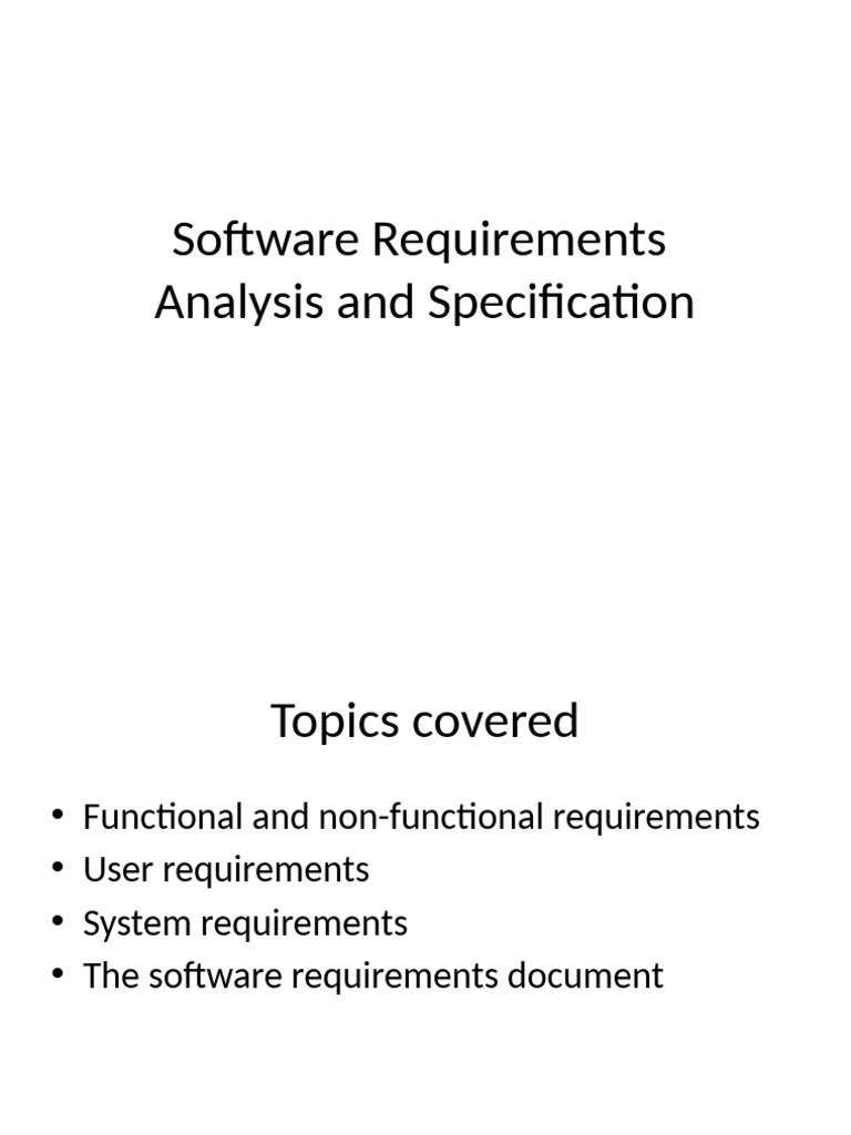 Software Requirements Analysis Guide | PDF | Use Case | Unified ...