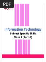 Class 9 IT and ITeS Overview Notes | PDF | Outsourcing | Computers