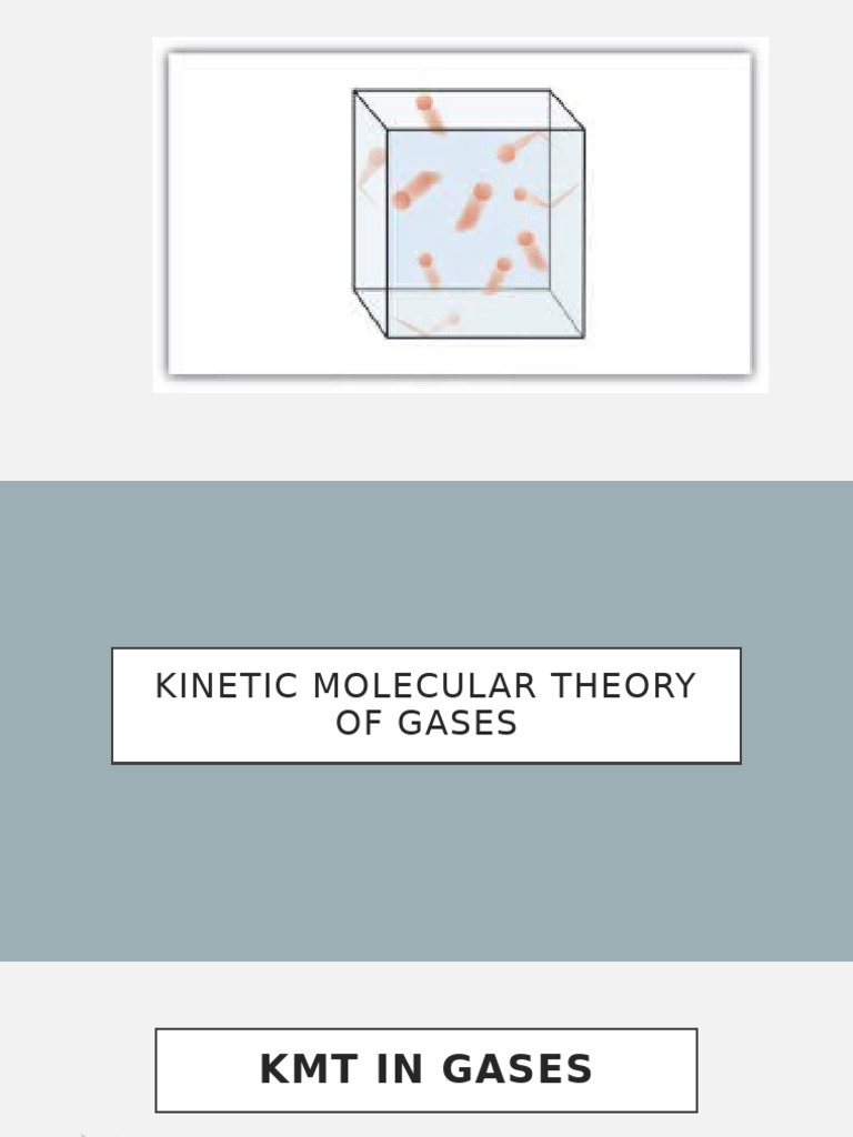 Chem1 13kinetic Molecular Theory of Gases | PDF