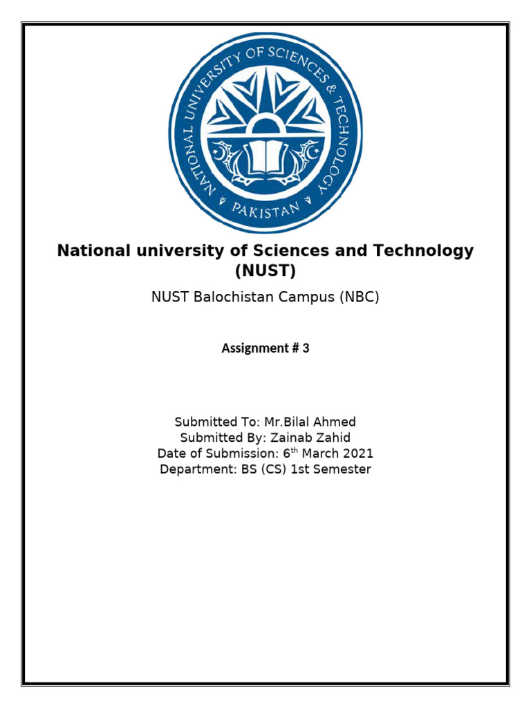 FOCP-343162-ZAINAB-ZAHID-Assignment 3 | PDF | String (Computer Science) | Pointer (Computer ...