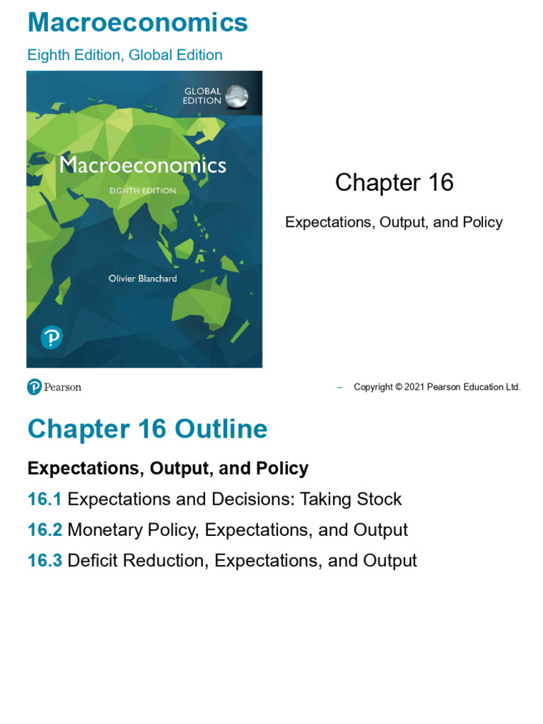 Expectations and Economic Policy Insights | PDF | Rational Expectations ...
