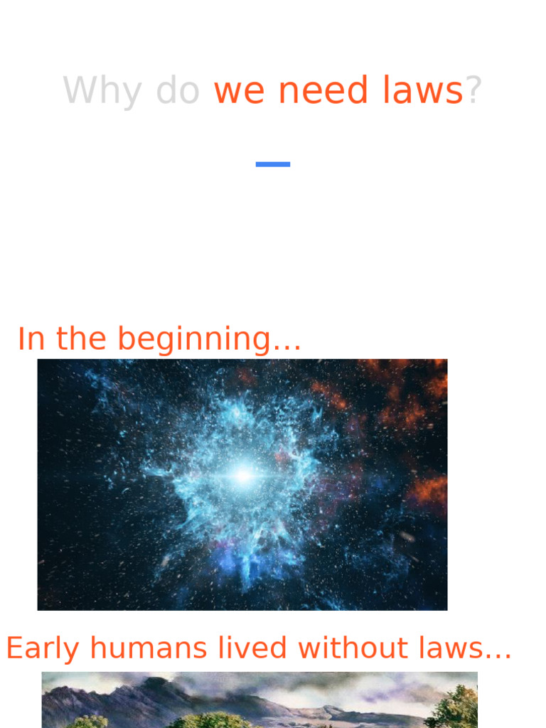 Week One - Why Do We Need Laws | PDF | Social Contract | Justice