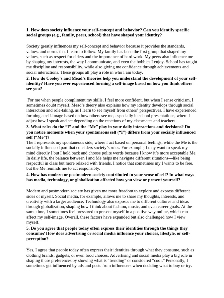 Understanding The Self by Macerin | PDF | Self Concept | Identity (Social Science)