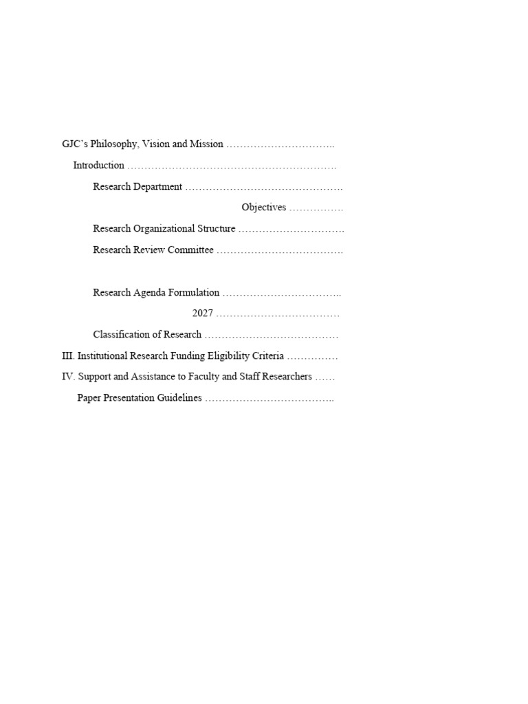 Student Research Manual Overview | PDF | Sustainability | Corporate ...