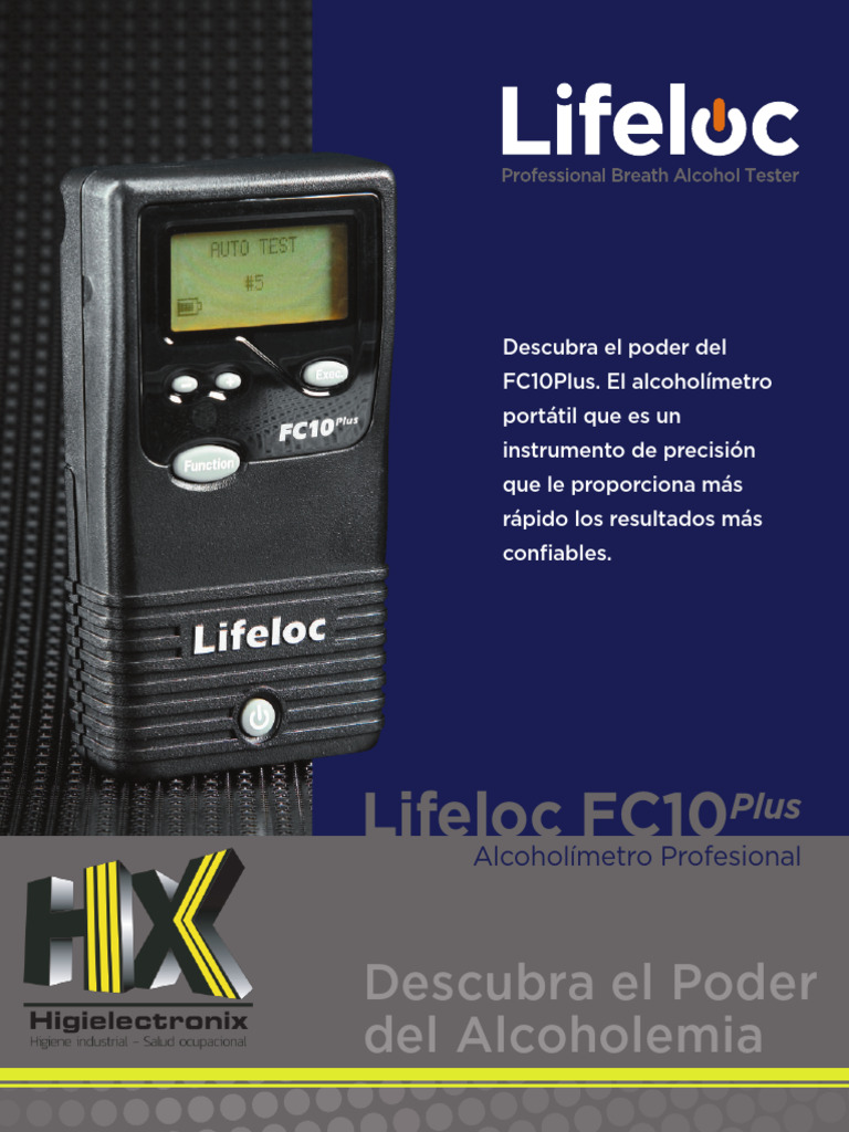 Ficha Tenica Lifeloc FC10 Plus Compressed | PDF | Informática
