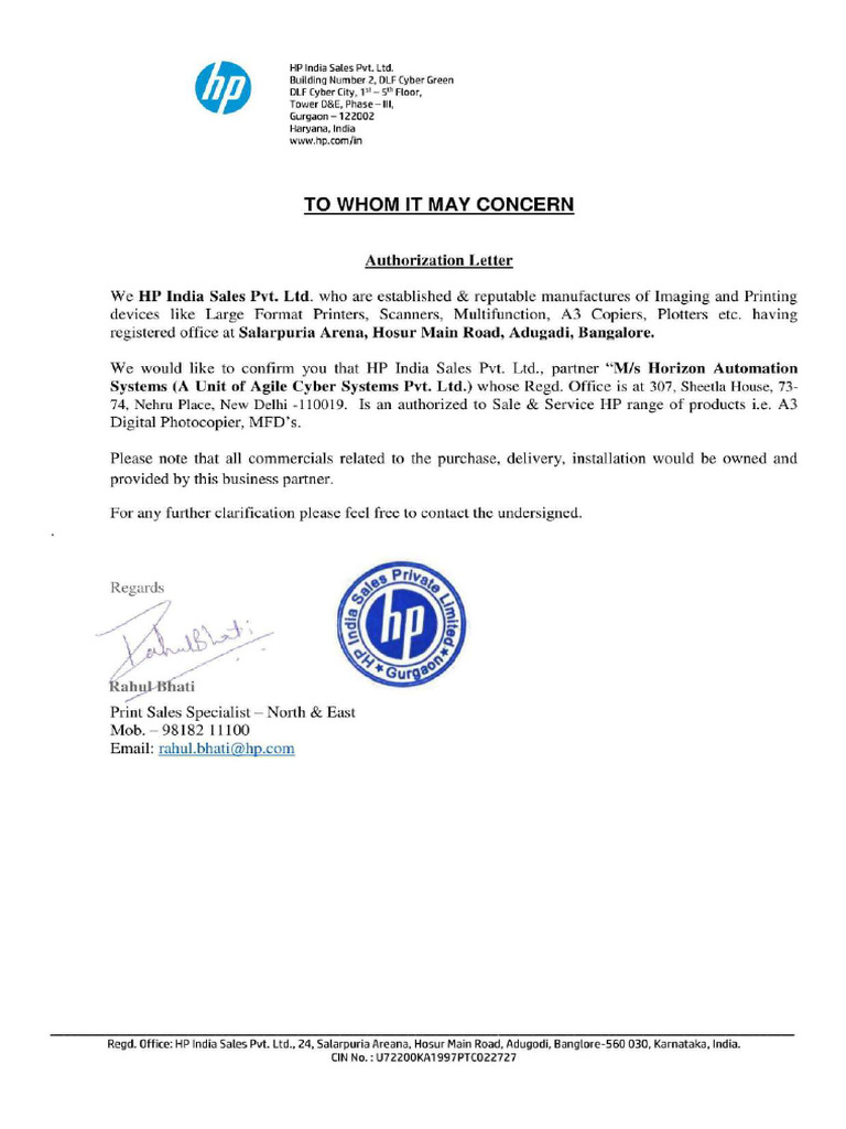 HP Letter Samsung 3 1 | PDF