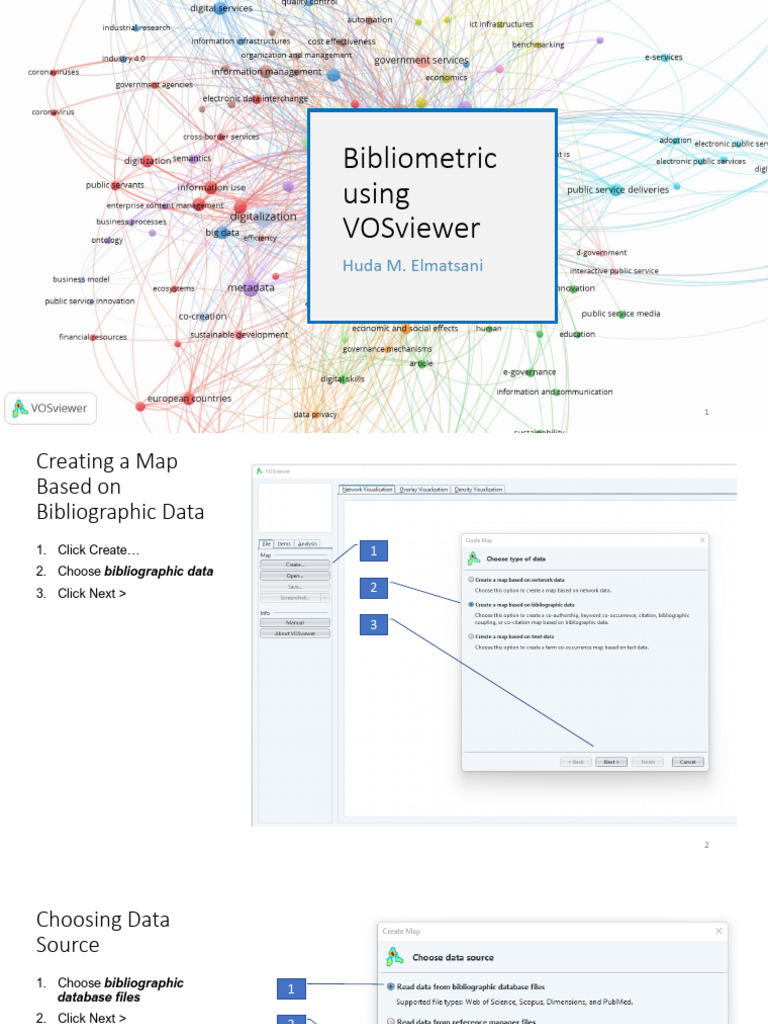 VOSviewer Guide for Bibliometric Mapping | PDF