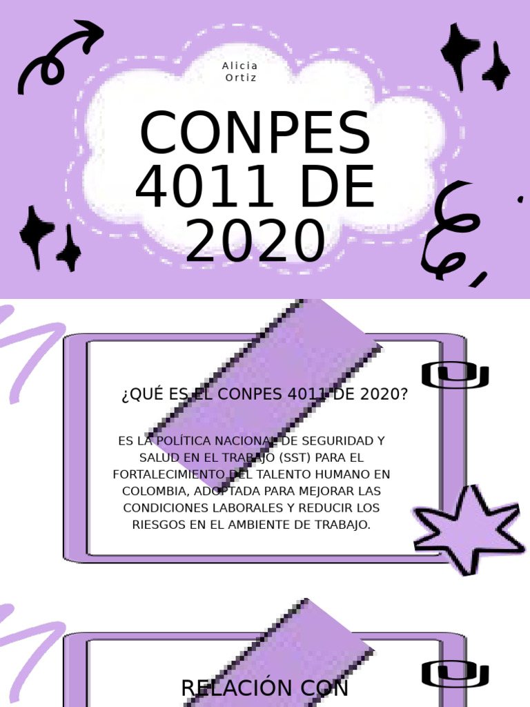 CONPES 4011 de 2020 | PDF