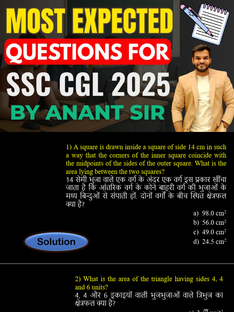 Most Expected Questions - 9 | PDF